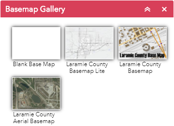 Basemap Gallery Help